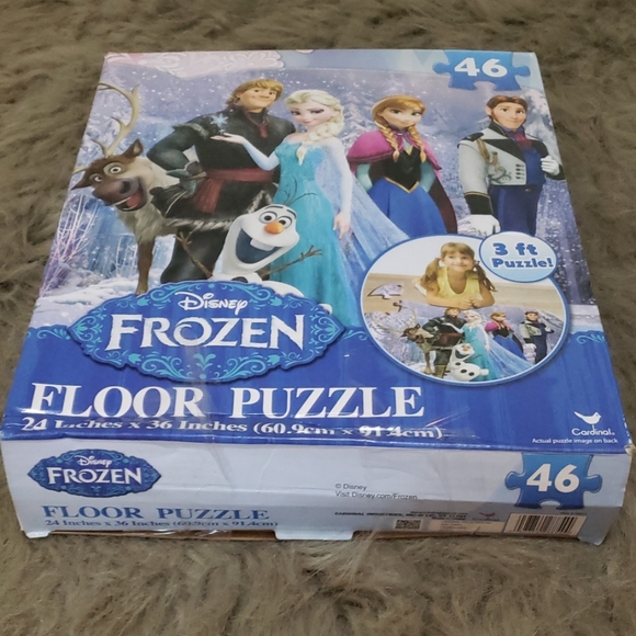 Frozen | Other | Disney Frozen Floor Puzzle | Poshmark